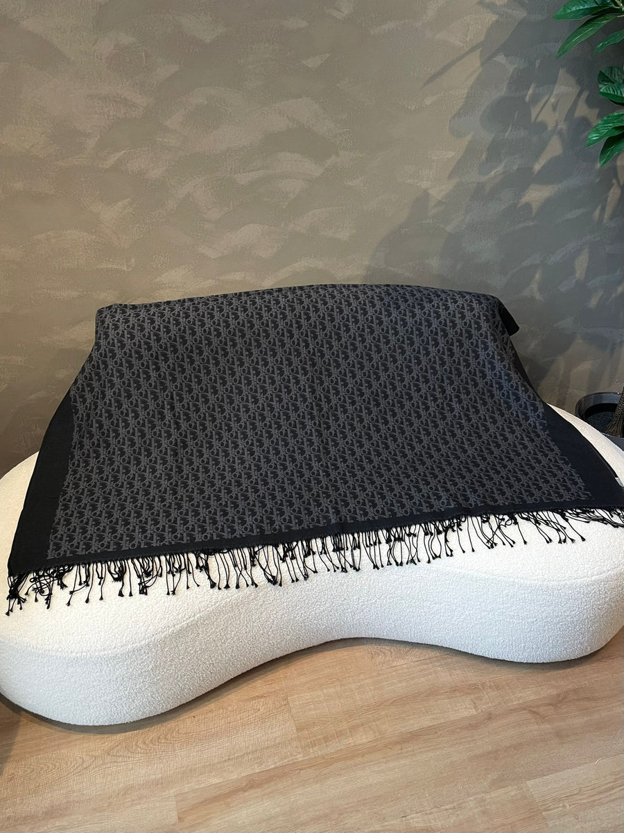 Dior Throw Blanket Black Oblique – LOVELOTSLUXURY