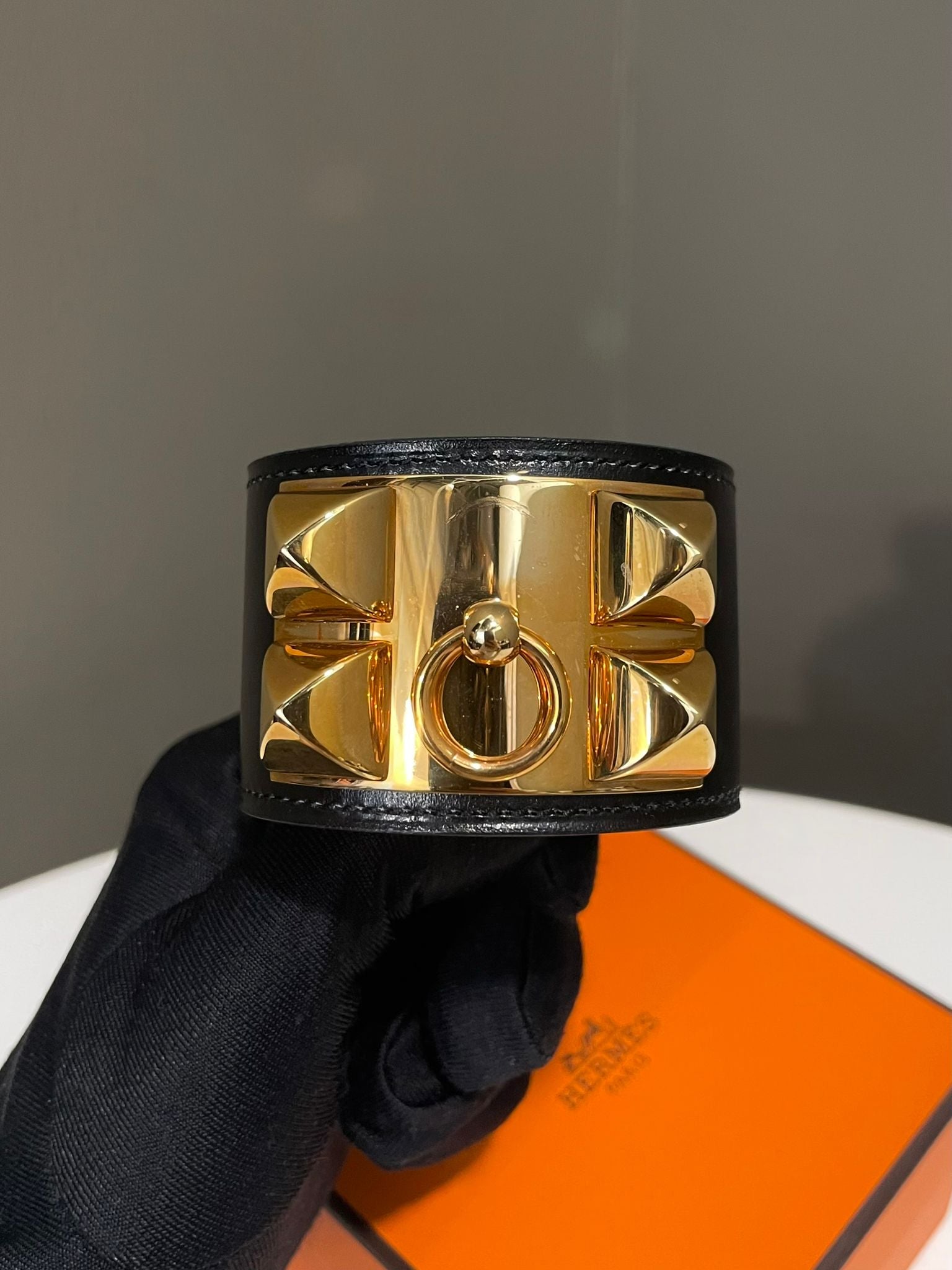 Hermes CDC Bracelet Black – LOVELOTSLUXURY
