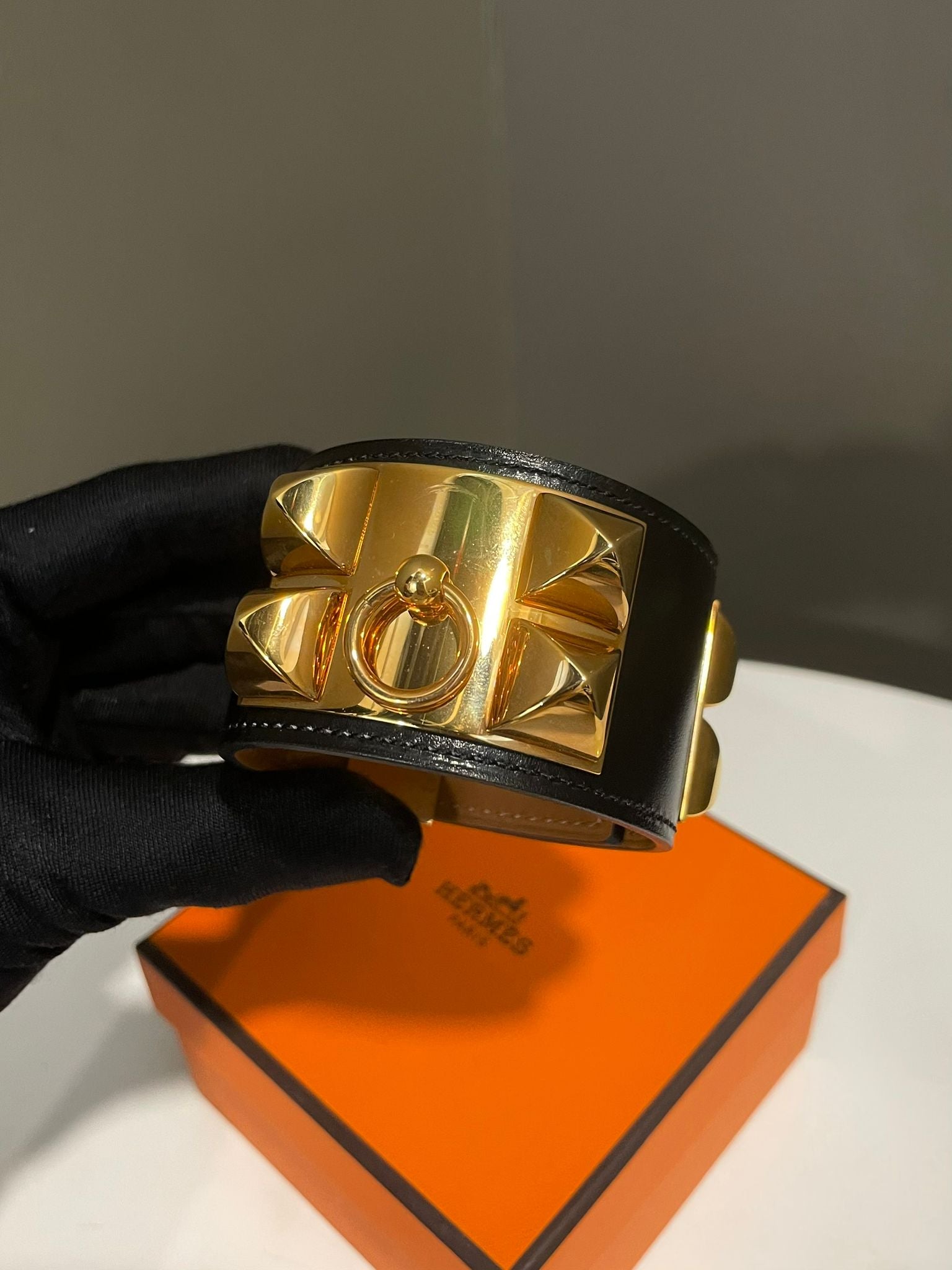 Hermes CDC Bracelet Black – LOVELOTSLUXURY