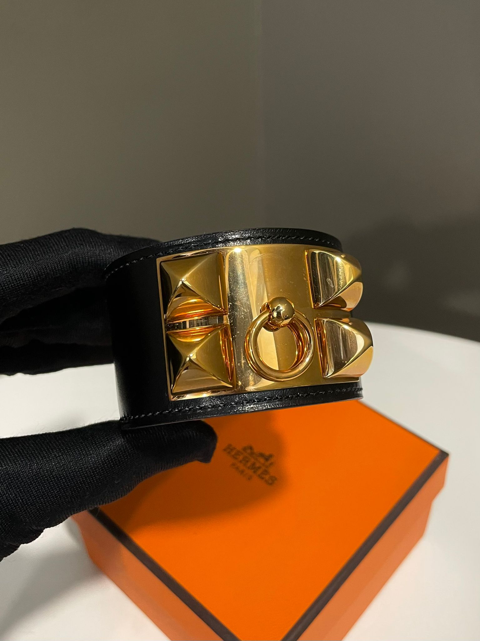 Hermes CDC Bracelet Black – LOVELOTSLUXURY