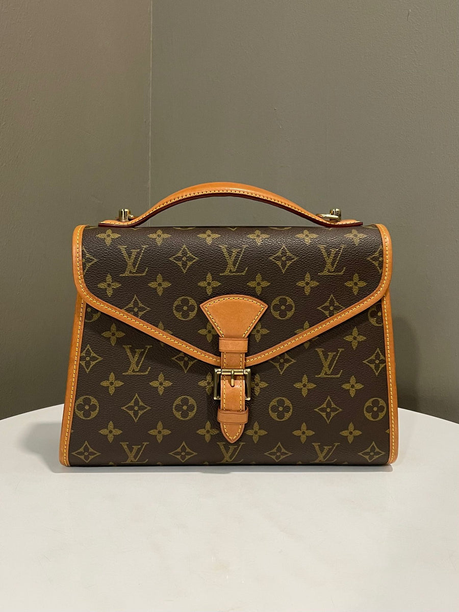 Louis Vuitton Bel Air Satchel Bag Classic Monogram – LOVELOTSLUXURY