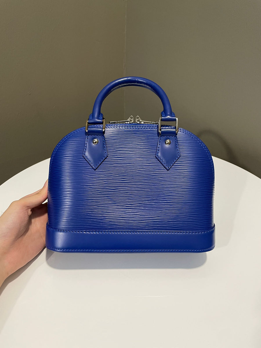 Louis Vuitton Alma BB Blue Electric Epi – LOVELOTSLUXURY
