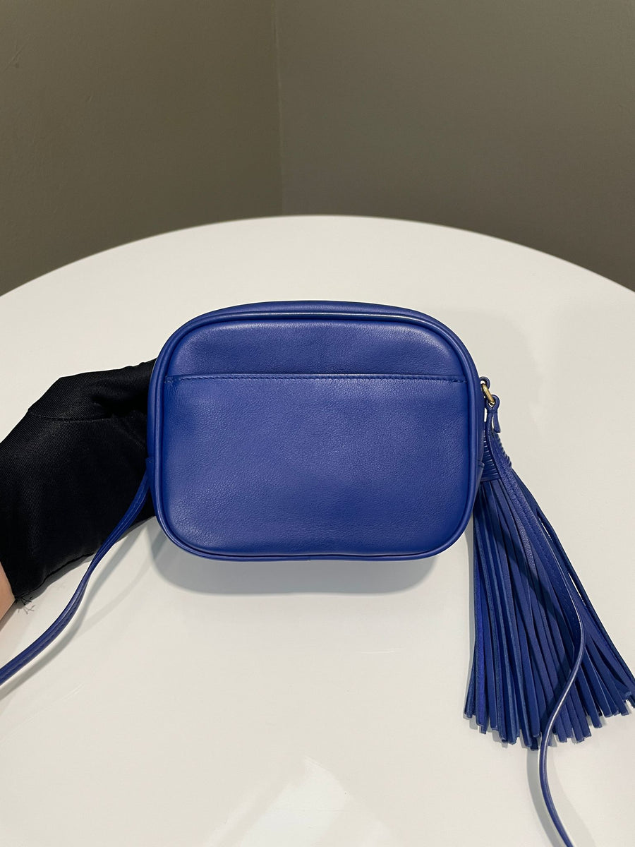 Saint Laurent Blogger Bag Cobalt Blue Lambskin – LOVELOTSLUXURY