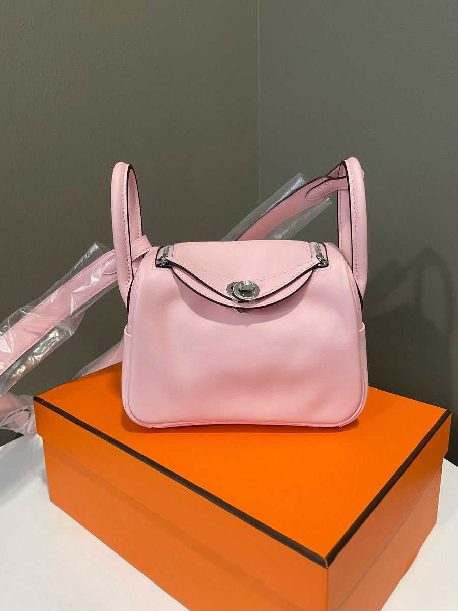 Hermes Mini Lindy Sakura Pink Swift – LOVELOTSLUXURY