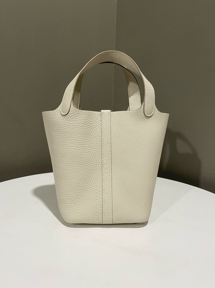 Hermes Picotin Lock 18 Craie Clemence – LOVELOTSLUXURY