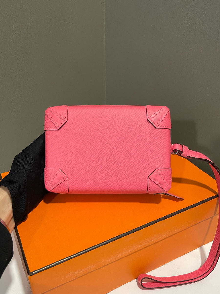 Hermes Mini Pochette Maxibox Rose Azalee Epsom – LOVELOTSLUXURY